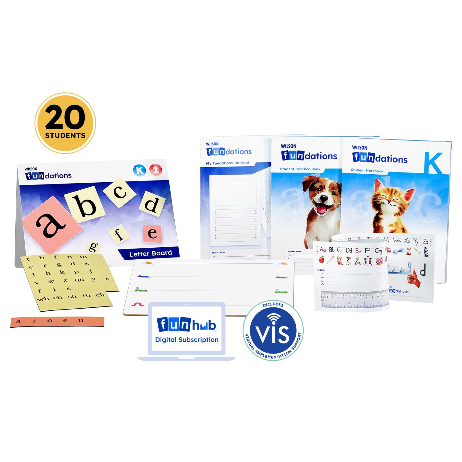 Fundations Complete Bundle Level K (20 Students)